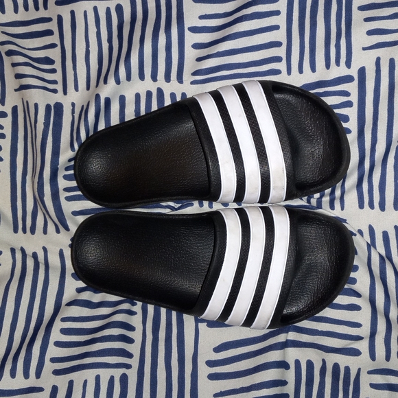 adidas | Shoes | Adidas Boys Slides | Poshmark